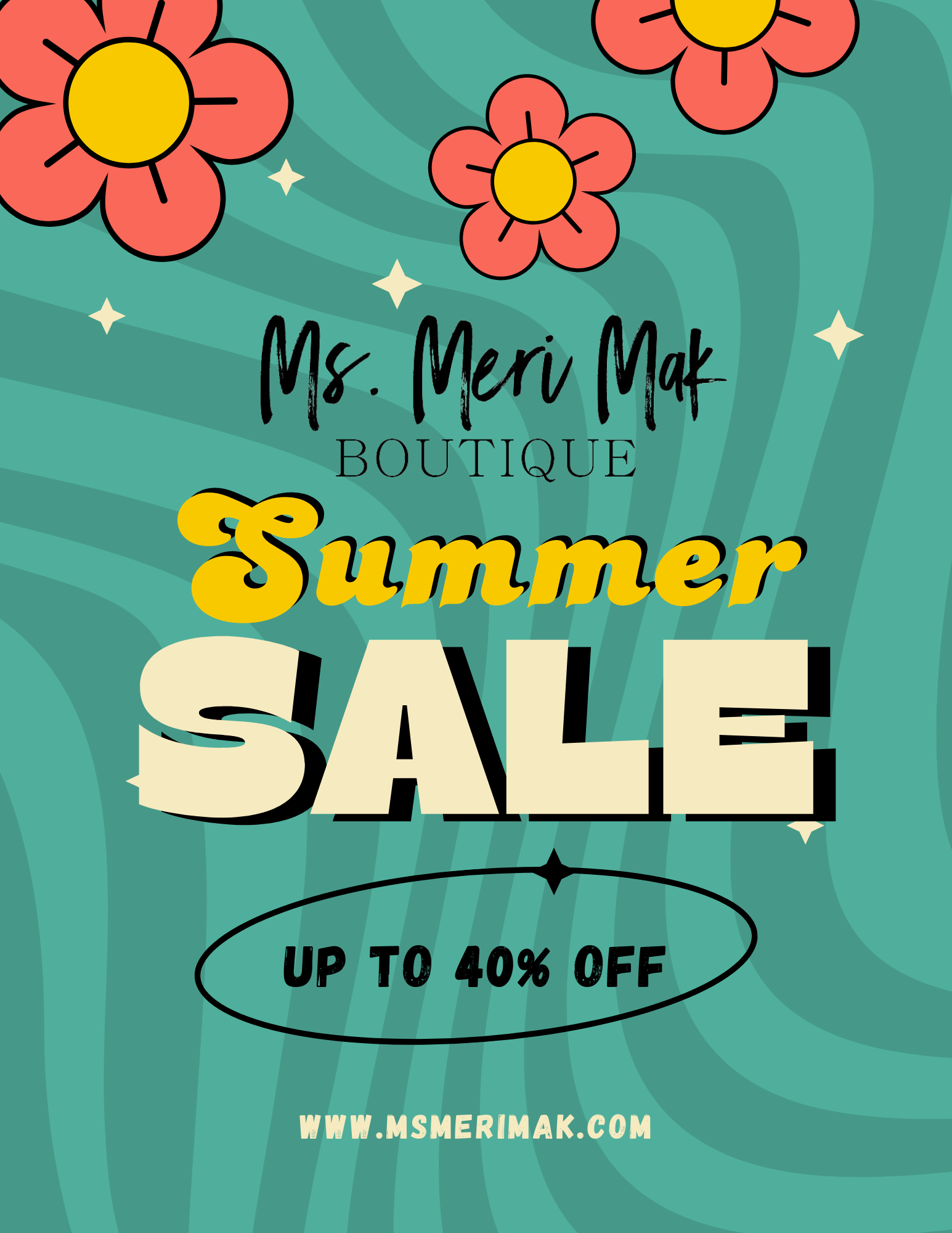 Summer End of Season Sale – Ms.Meri Mak